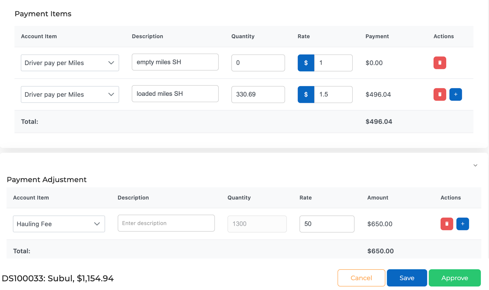 How to Create Driver Pay Settlements – V3
